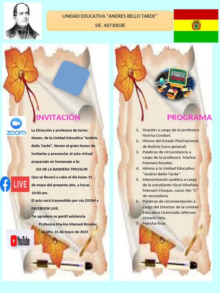 Programa de Lunes Mary Ab | PDF