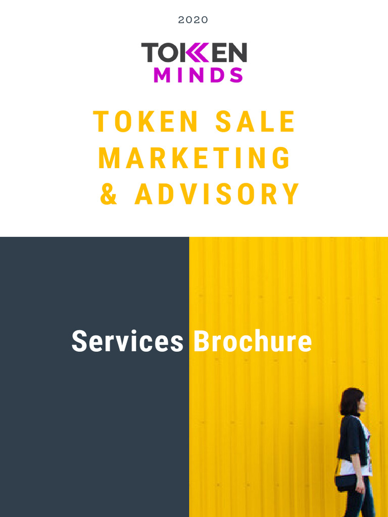 TokenMinds Services Brochure | PDF | Cryptocurrency | Marketing
