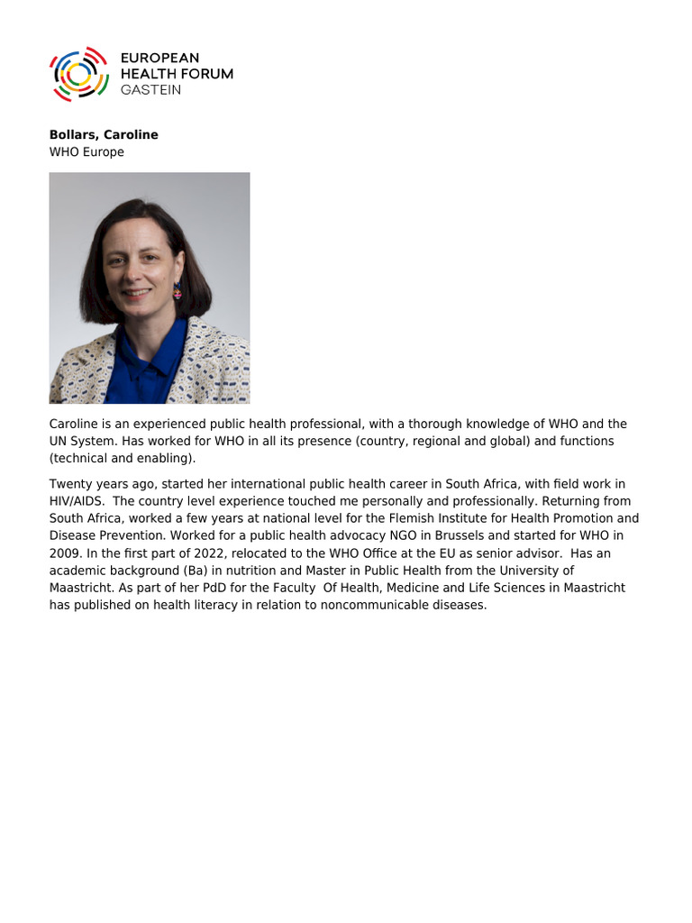 Bollars Caroline | PDF