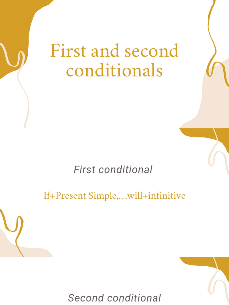 Firs, Second Conditions | PDF