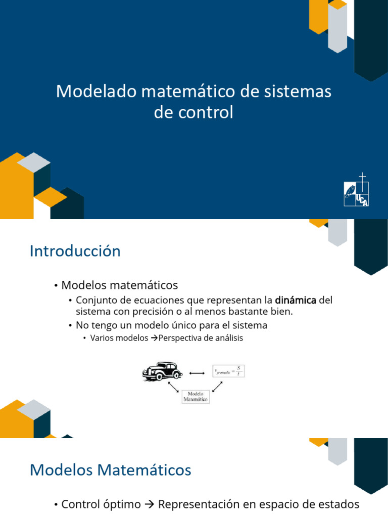 Tema 2 - Modelado Matemático de Sistemas de Control | PDF | Linealidad | Ecuaciones