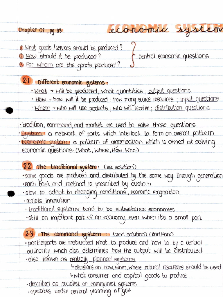 Econ Chapter 2 | PDF