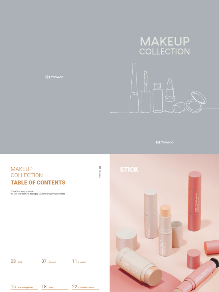 Yonwoo Make-Up Catalogue. | PDF