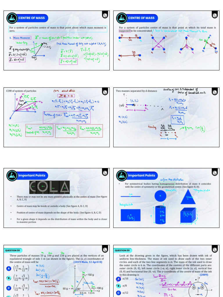 Center of Mass | PDF