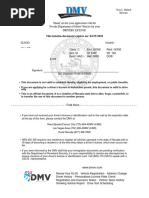 DMV 002 en | PDF | Identity Document | Department Of Motor Vehicles