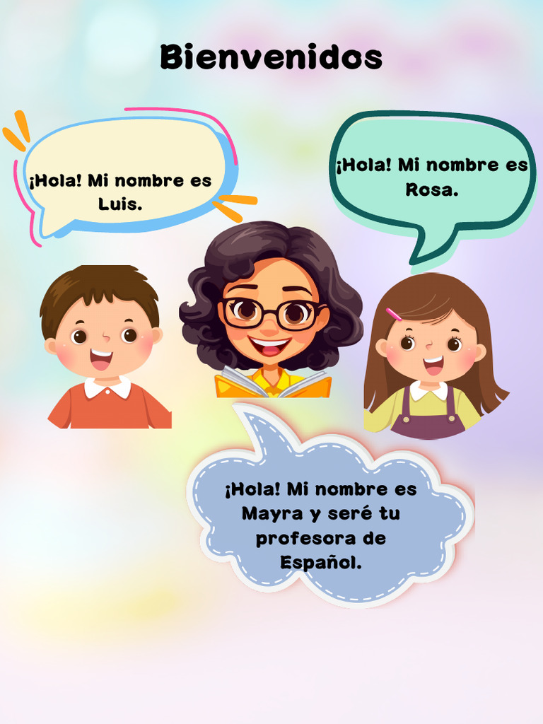 Español. Unidad 1 - Mi Persona. 1 | PDF