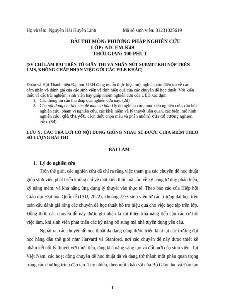 Bai thi cuoi ky ADK49 (1) | PDF