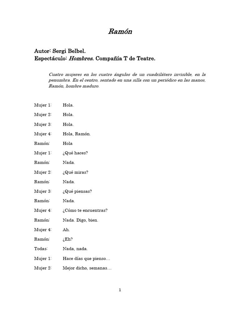 Ramón | PDF