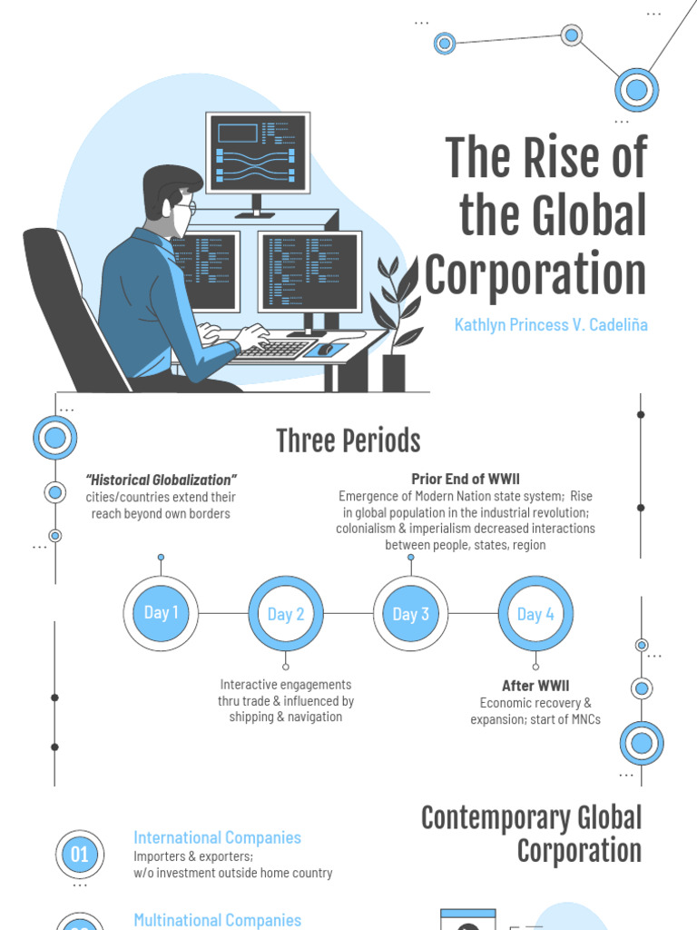 GEC 8 The Rise of The Global Corporations | PDF | Multinational Corporation | Globalization