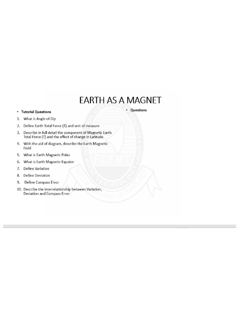 Compass Work Tutorial Questions | PDF