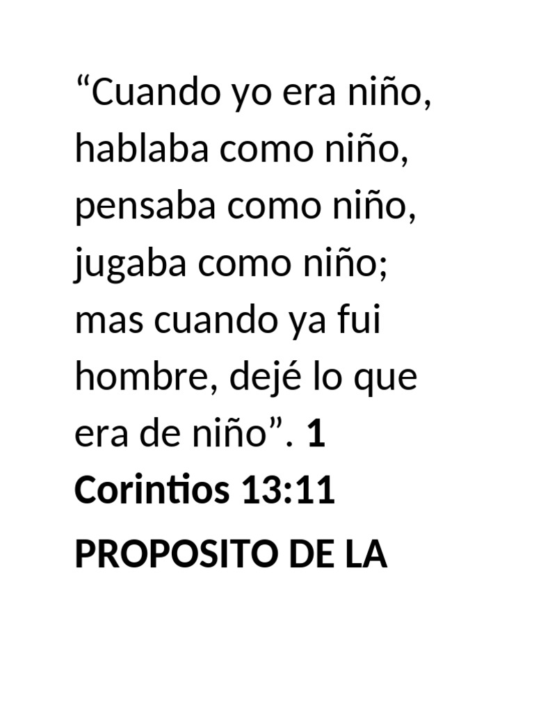 Cuando Yo Era Niño | PDF