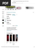 Cyberpunk 2077 Slang and Jargon Guide | PDF | Organized Crime