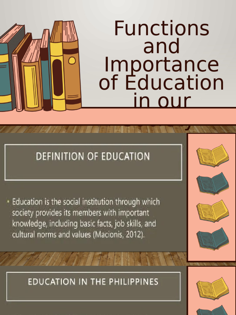 Function of Education | PDF