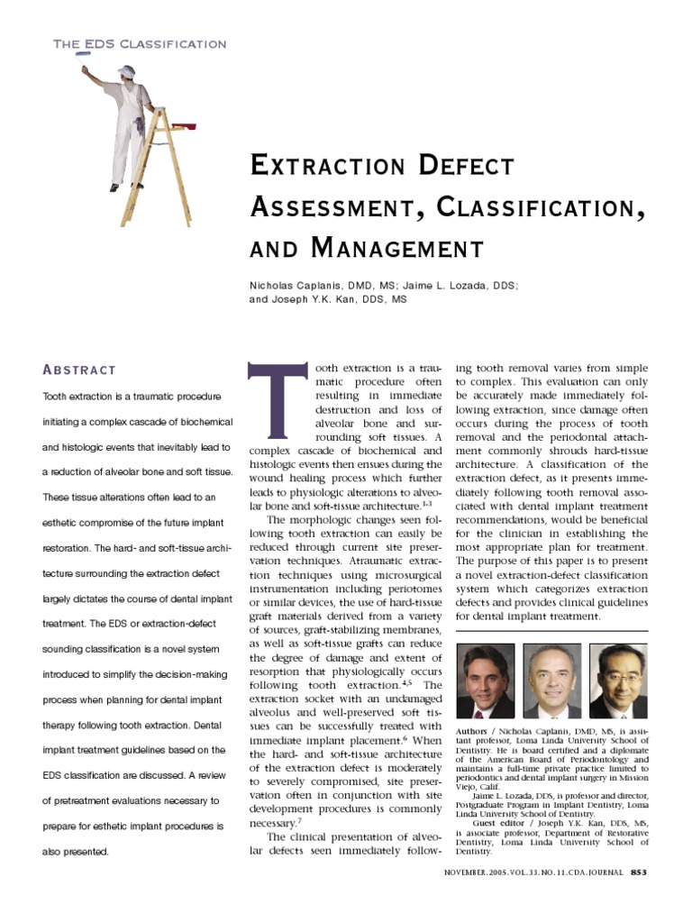 Extraction Defect Download Free Pdf Dental Implant Periodontology