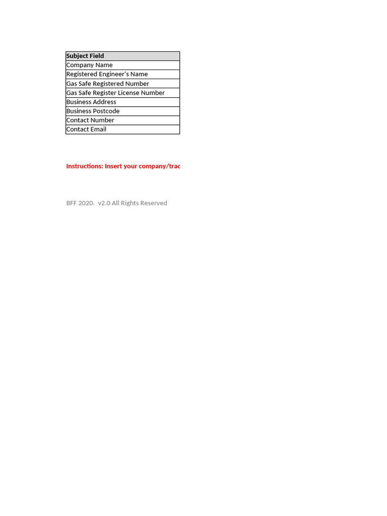 BFF Invoice Purchase Order CP12 Templates v2 | PDF | Invoice | Business