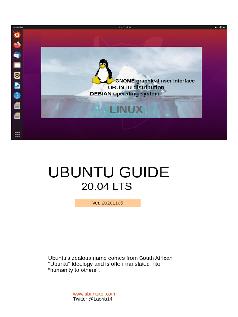Ubuntu 2004 english | PDF | Icon (Computing) | Computer File