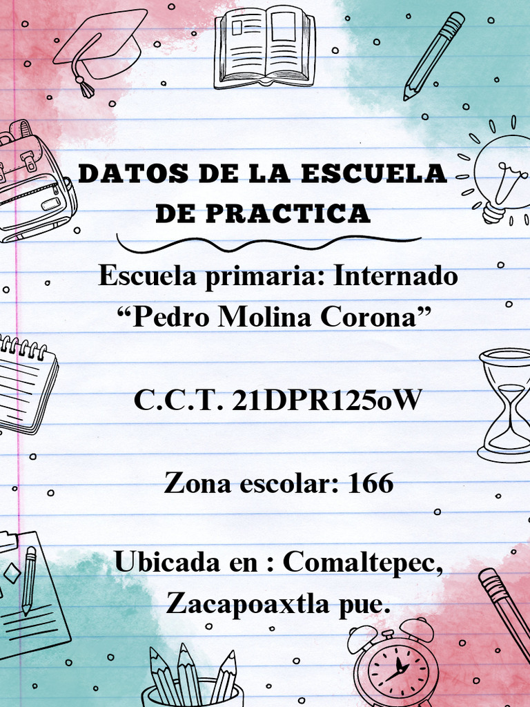 Documento A4 Portada Carátula de Propuesta Creativa Doodle Acuarela ...