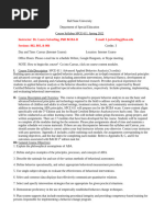 BCBA 6th Edition Test Content Outline 240903 A | PDF | Reinforcement ...