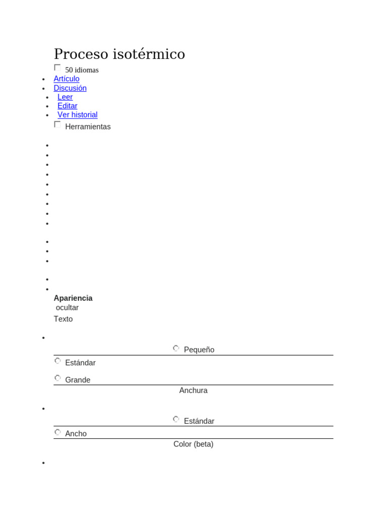 Proceso Isotérmico | PDF | Gases | Cantidades fisicas