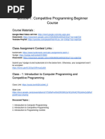 Copy of ICPC Assiut Newcomers Training | PDF | Control Flow | C++