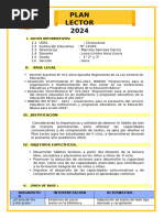 Plan Lector 2025 | PDF | Aprendizaje | Cognición