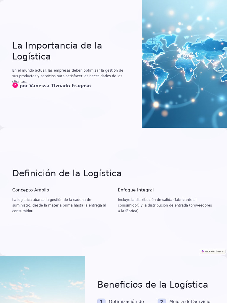 1.2 La-Importancia-de-la-Logistica | PDF | Logística | Cadena de suministro