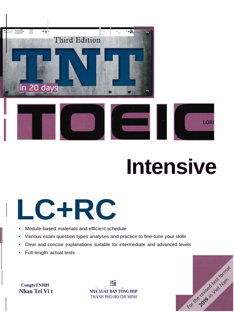 TNTtoeic-Intensive | PDF | Human Communication | Learning