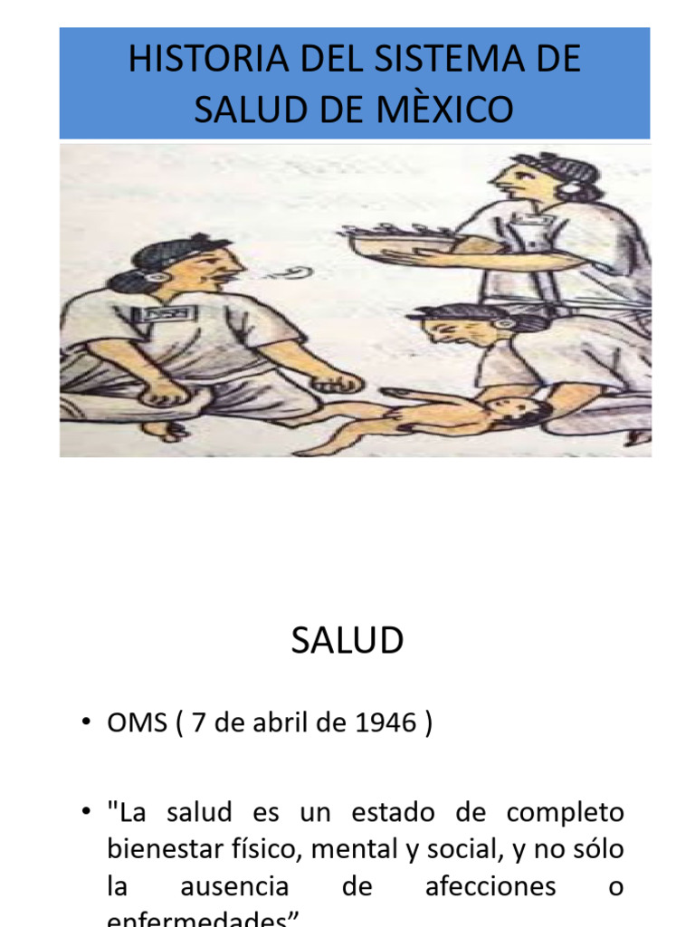 Historia del Sistema de Salud en México | PDF
