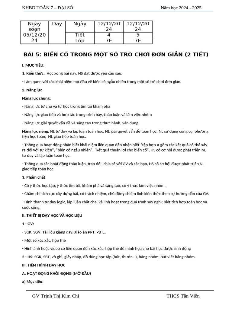 C2-B9 Bài tập cuối chương II Tuần 15 | PDF