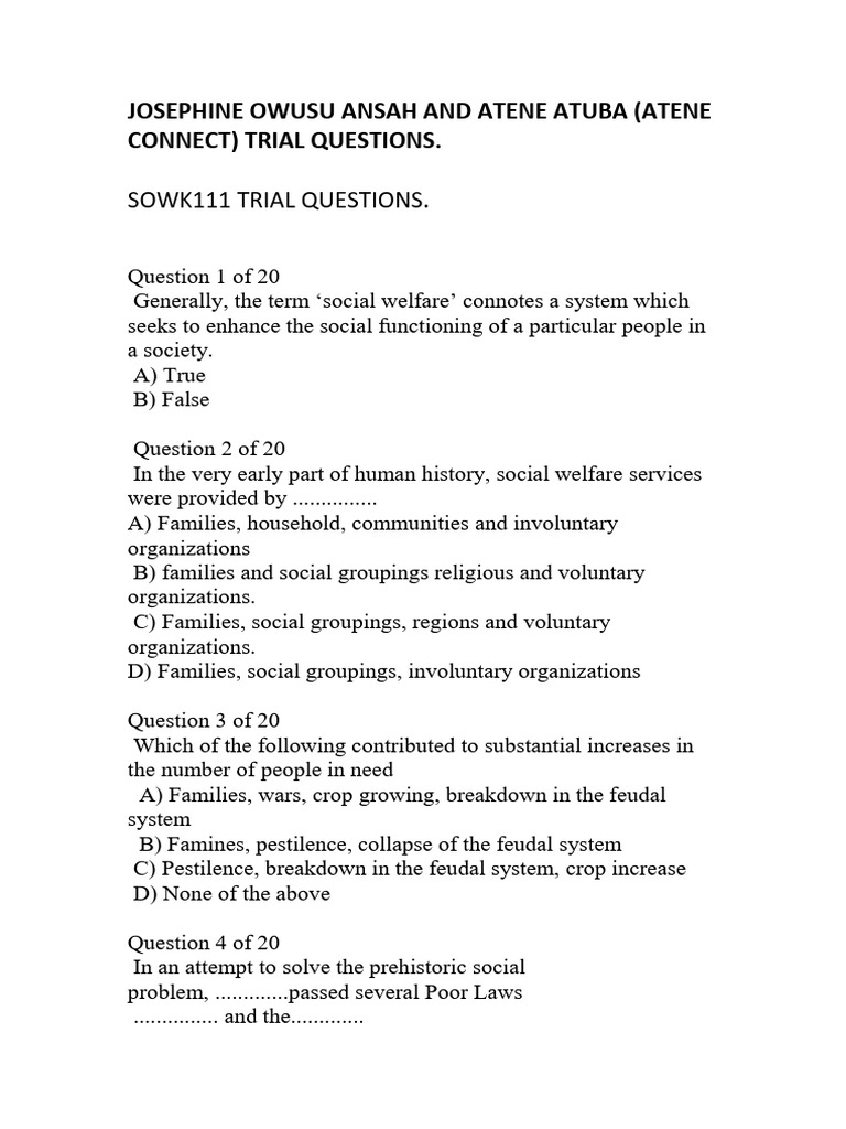 Powered by Josephine Owusu Ansah and Atene Atuba (Atene Connect) | PDF | Social Work | Social Policy