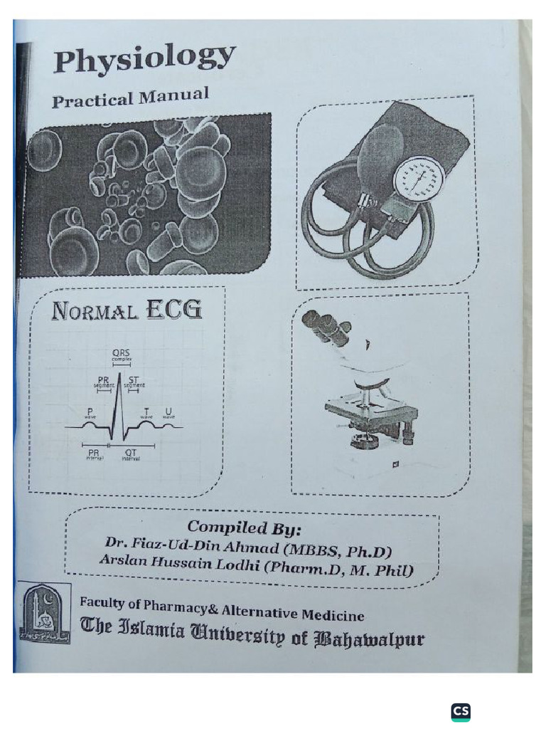 H.Jaleel (Physiology Practical Manual) | PDF