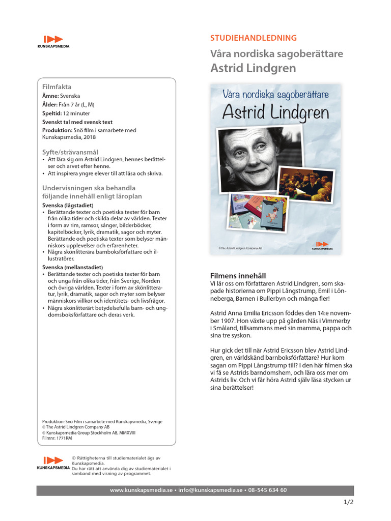 Astrid Lindgren | PDF