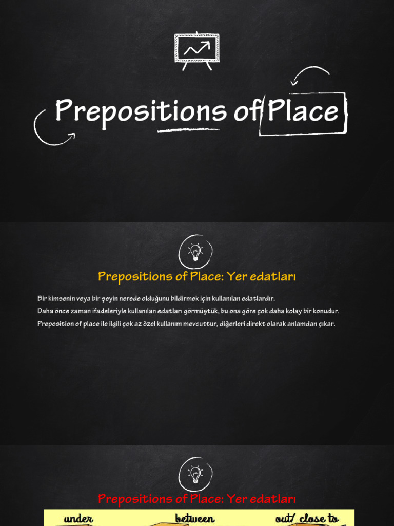 12 - Prepositions of Place | PDF