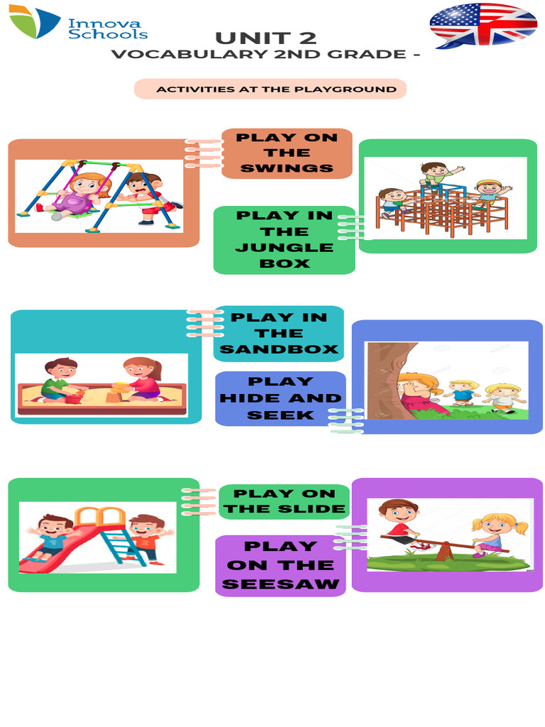 VOCABULARY 2ND GRADE UNIT 2 (1) | PDF