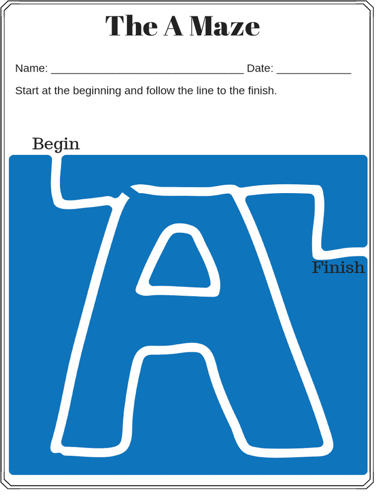 Fun Mazes for Kids Activities | PDF