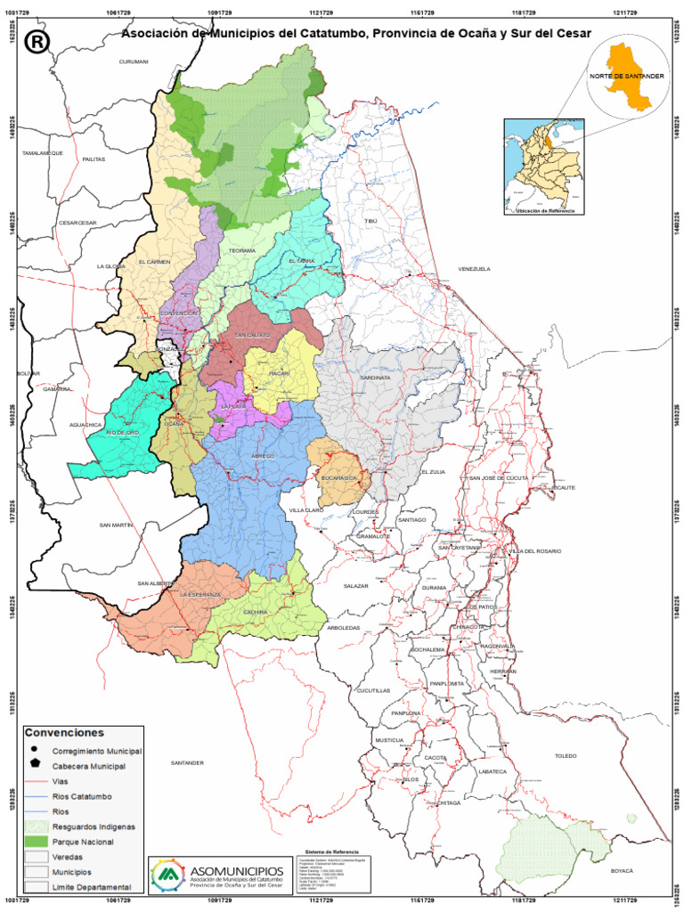 Mapa Catatumbo | PDF