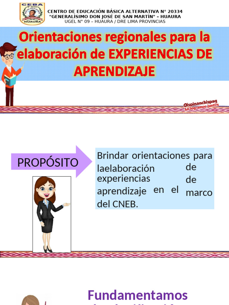 ¿COMO ELABORAR Experiencias de Aprendizaje | PDF | Aprendizaje | Evaluación