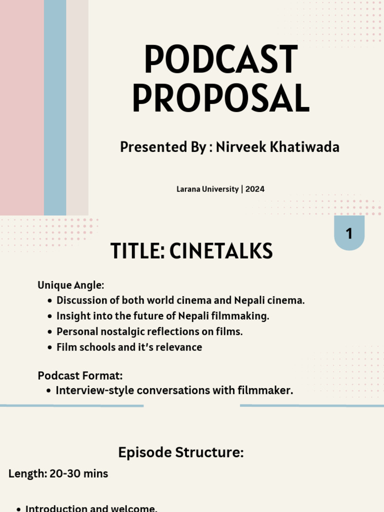Film Podcast | PDF