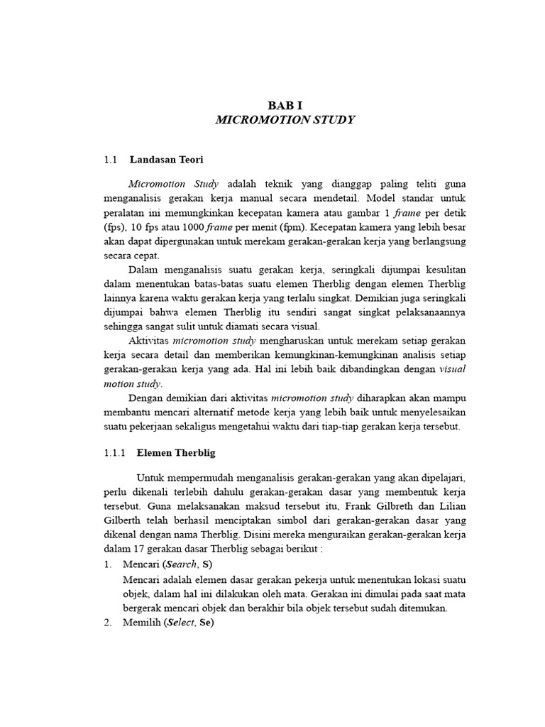 Modul Micromotion Study | PDF