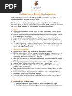 Matron Job Description and Responsibilities | PDF | Housekeeping ...