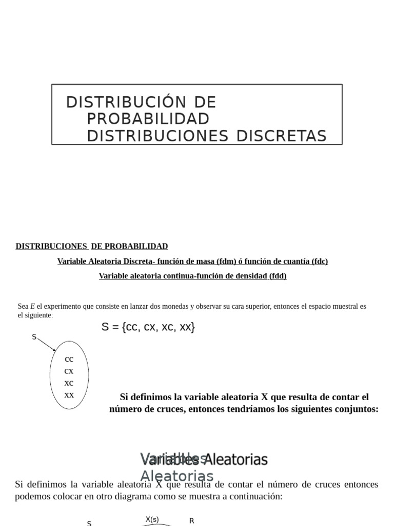 4 Distribuciones de Probabilidad 2025 | PDF | Variable aleatoria | Teoría de probabilidad