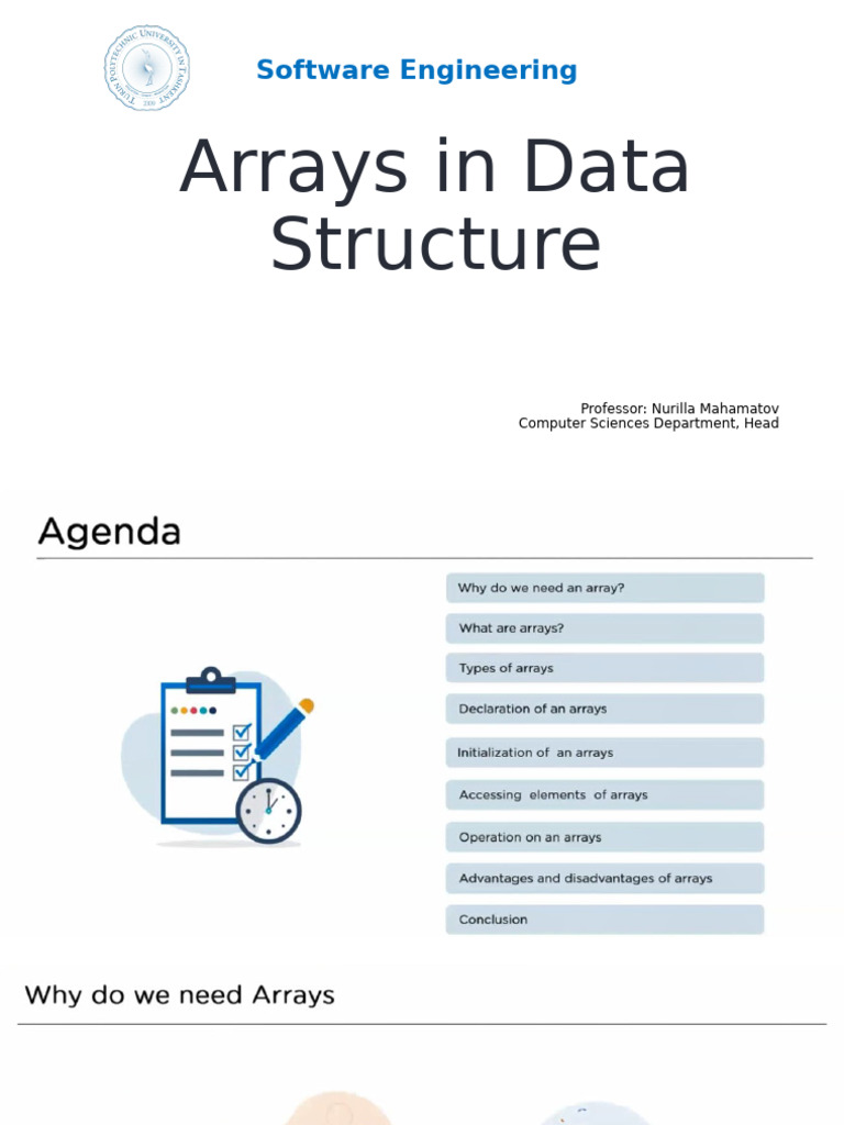 Arrays in Data Structure_1 | PDF | Computing | Algorithms And Data Structures