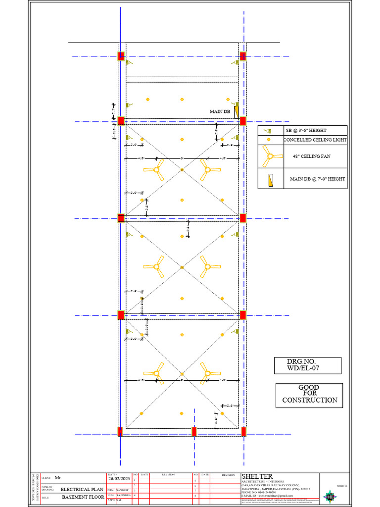 BASEMENT SLAB ELECTRICAL DESIGN -07 | PDF