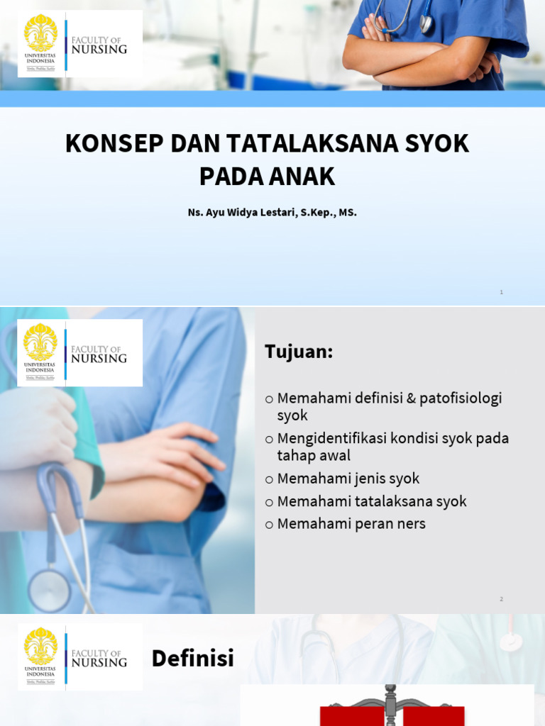 Konsep Dan Tatalaksana Syok Pada Pediatrik | PDF