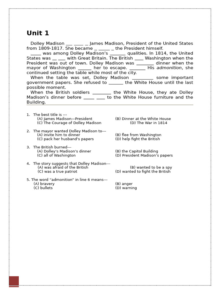 Multiple Reading Skills G 빈칸 | PDF | Mail | Dust