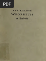 Intensive Form For Afrikaans | PDF