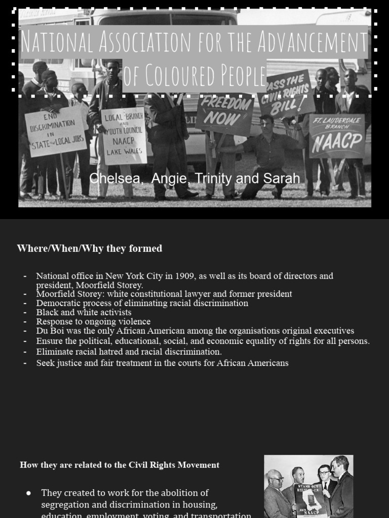 NAACP: History and Impact on Civil Rights | PDF | Brown V. Board Of ...