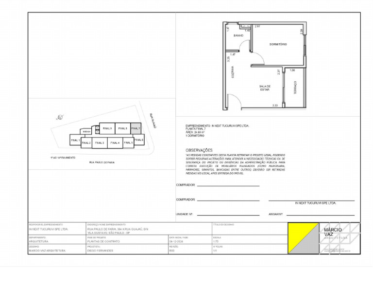 29521-04 - Planta Final 07 - 1º Ao 14º Pavimento | PDF