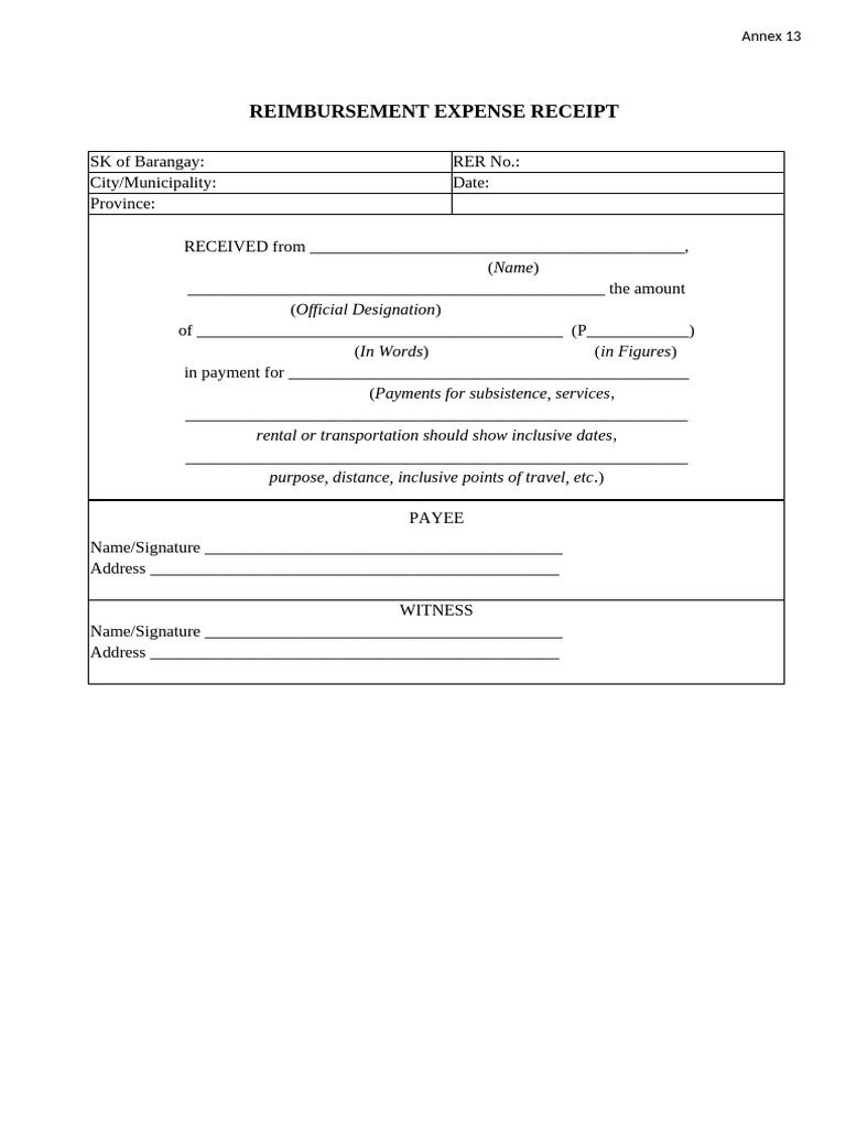 Annex 13 - RER | PDF