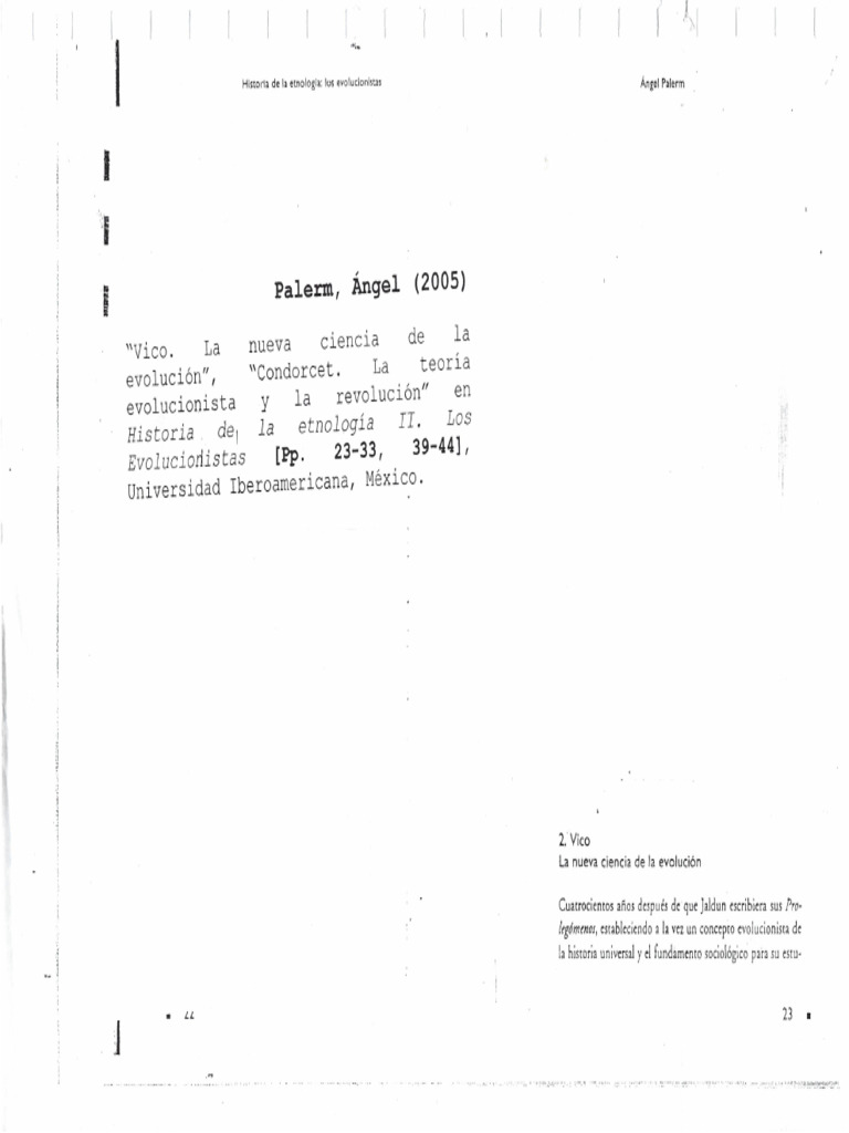 7 Vico y Condorcet | PDF